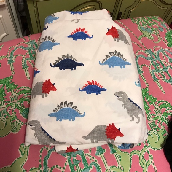 Pottery Barn Kids | Bedding | Pottery Barn Kids Dinosaur Pattern Top ...